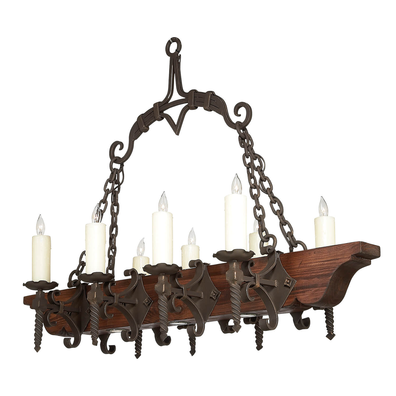 Juliet Iron Chandelier – Ashore Lighting