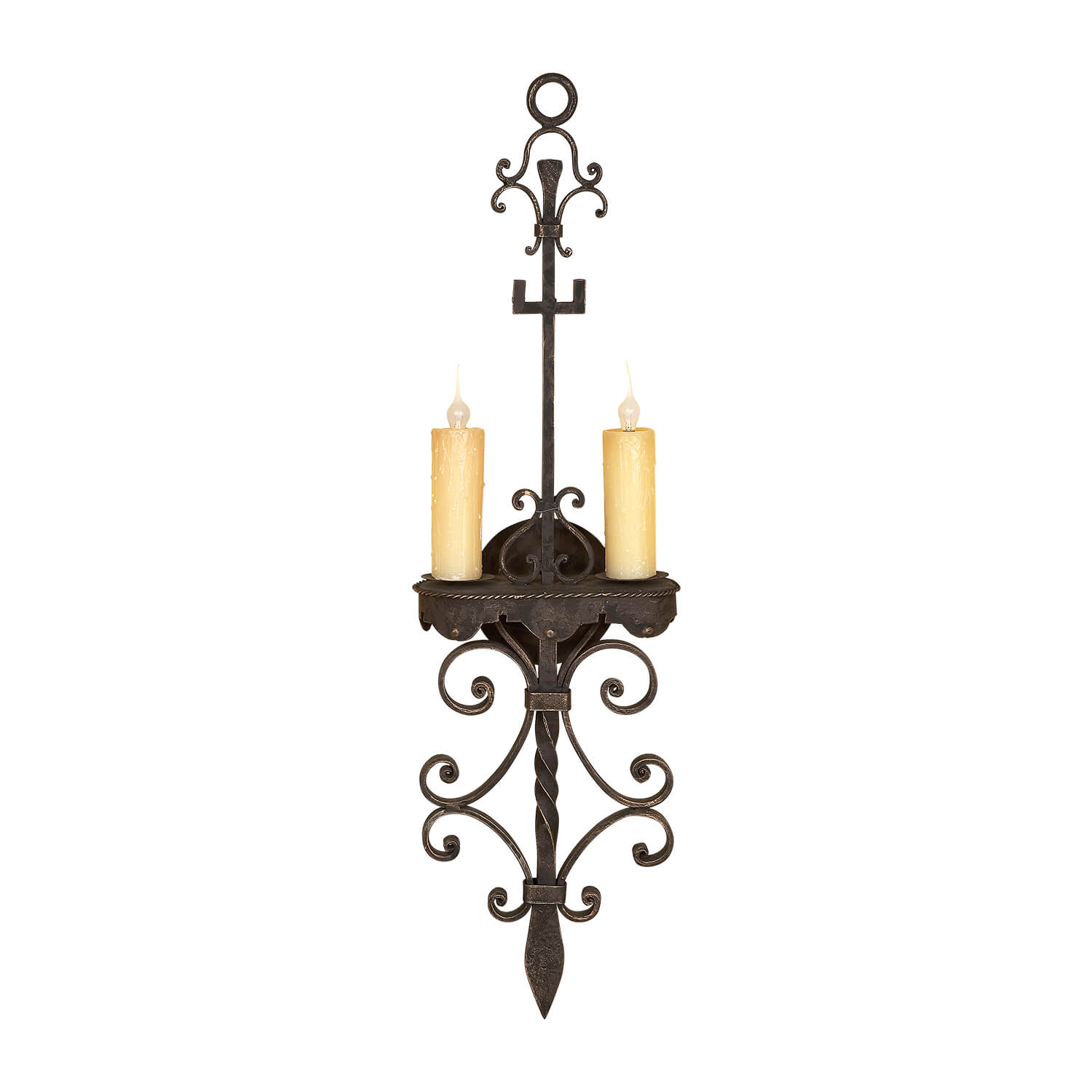 SC-113 Iron Wall Sconce – Ashore Lighting